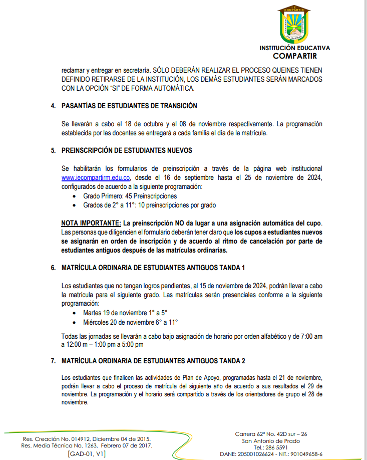 :::I. E. COMPARTIR:::