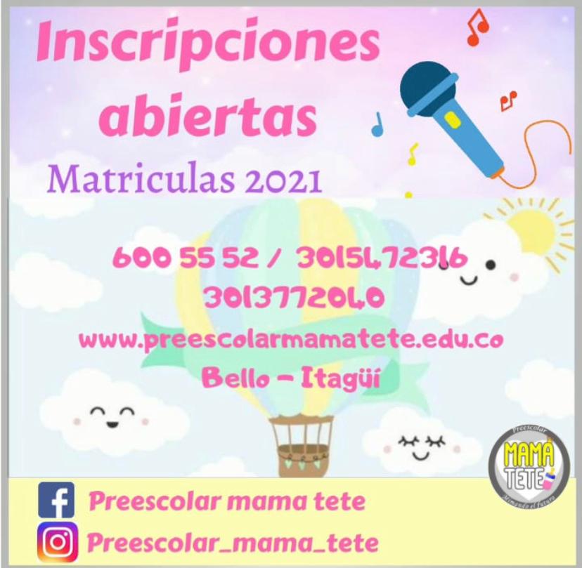 PREESCOLAR MAMÁ TETE